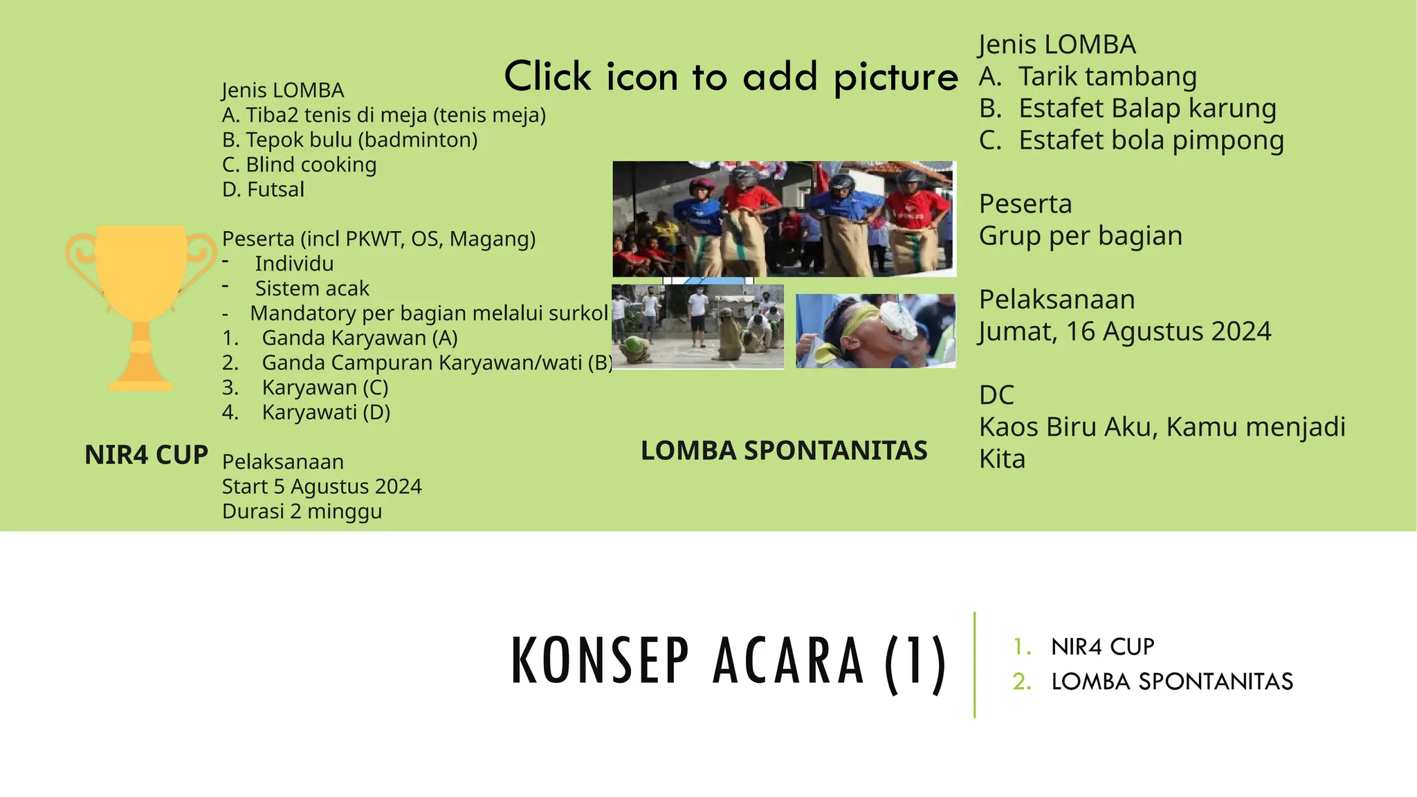 DRAFT ACARA PERINGATAN HUT RI KE -79.pptx