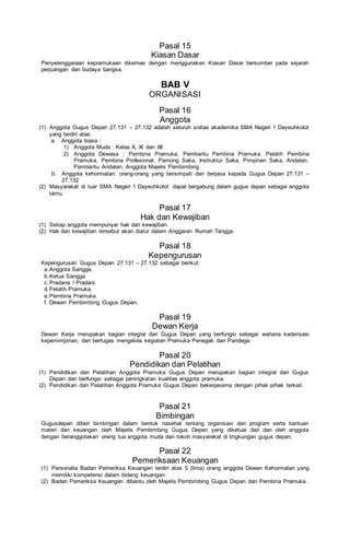 Draft ad art pramuka sman 1 cikarang pusat | DOCX