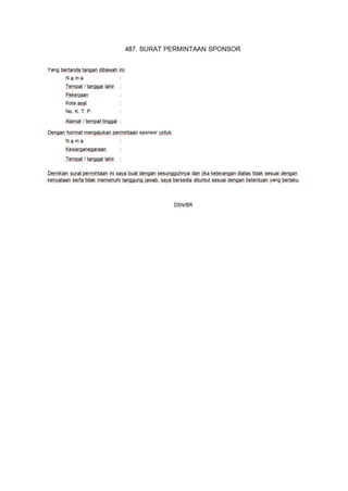 Draft akta notaris lengkap dengan surat surat perjanjian dan pernyataan ...