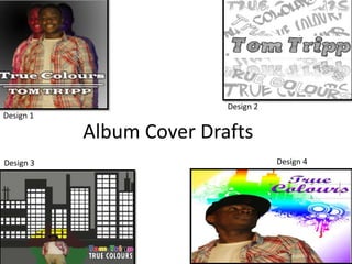 Draft album cover designs | PPTX