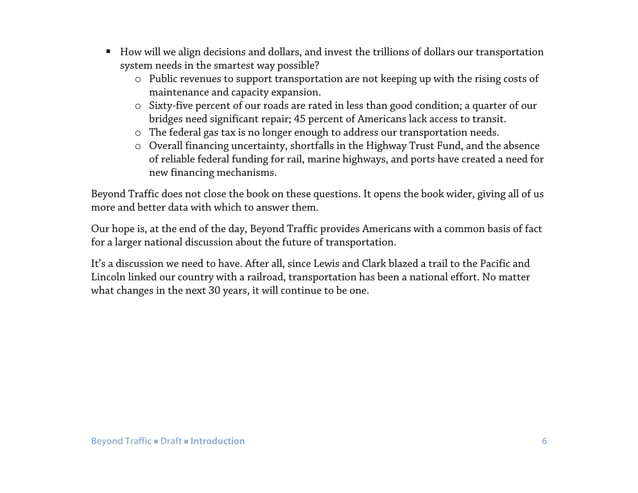 Draft beyond traffic_framework | PPT