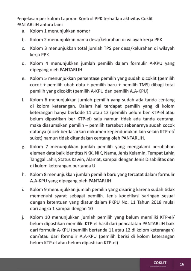 Draft buku kerja-ppk_pemilu_rev5 | PDF