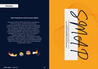 Draft Buku Saku Sistem Manajemen Anti Penyuapan | PDF