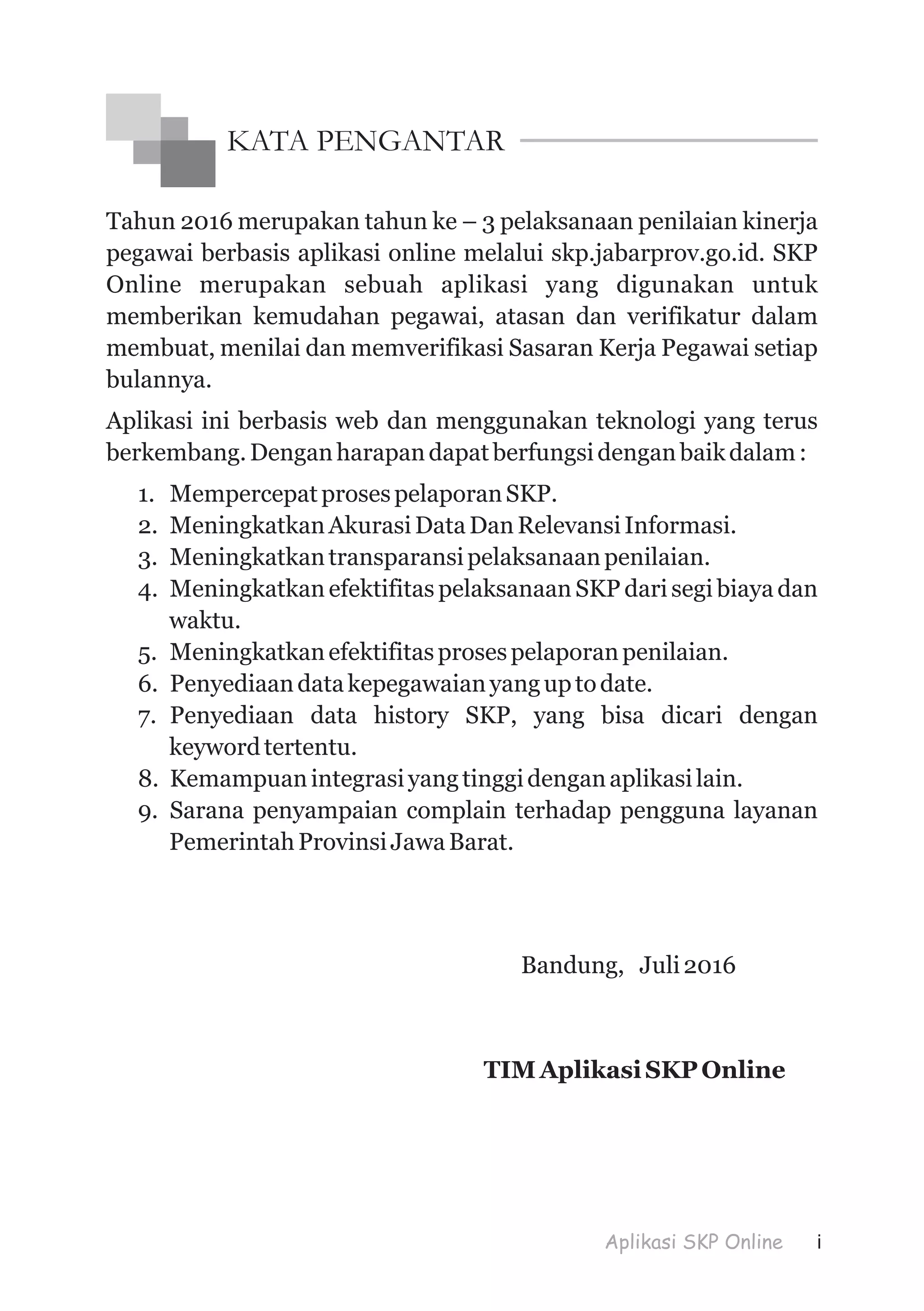 Cara Pengisian SKP Guru Prov Jabar | PDF