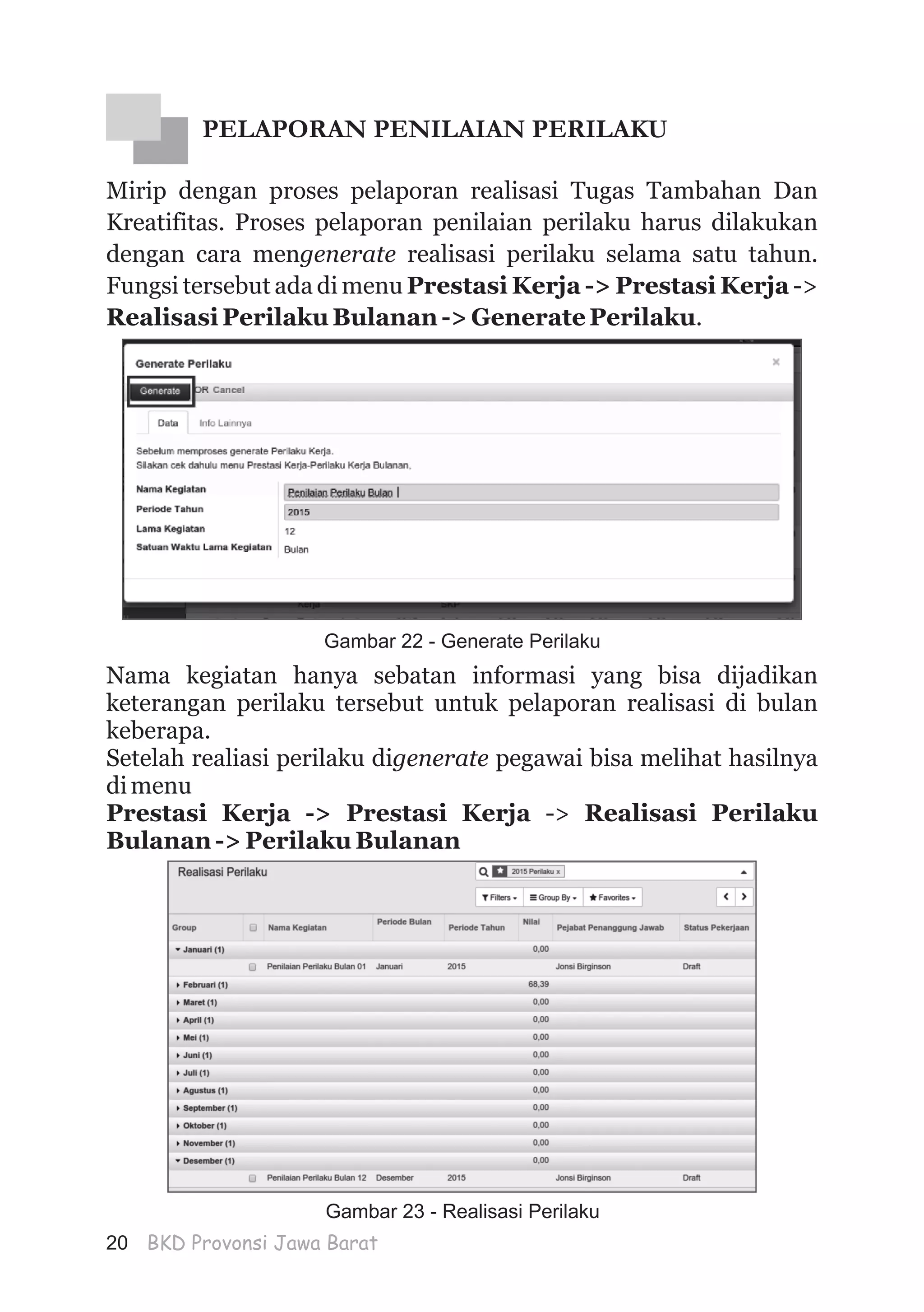 Cara Pengisian SKP Guru Prov Jabar | PDF