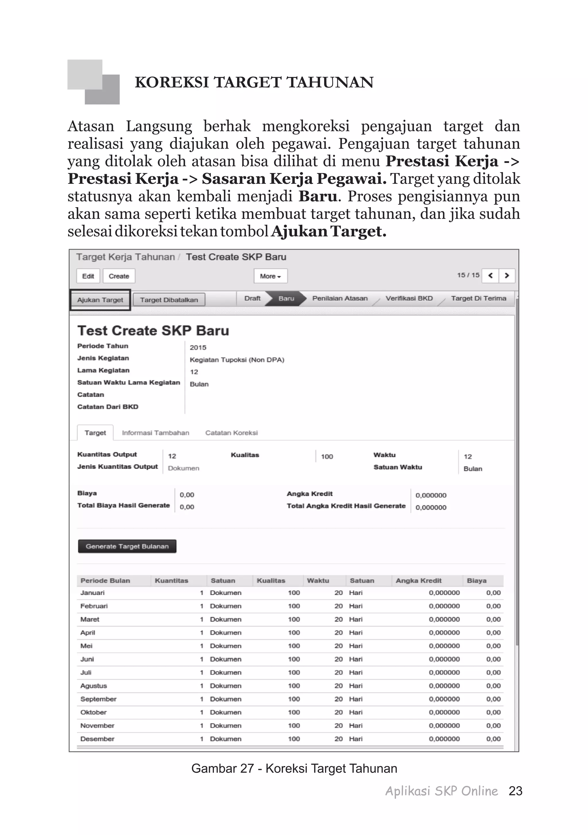 Cara Pengisian SKP Guru Prov Jabar | PDF