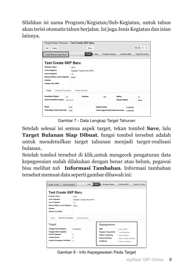 Cara Pengisian SKP Guru Prov Jabar | PDF
