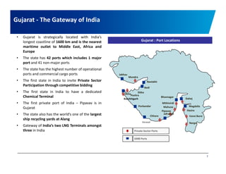 Vibrant Gujarat Summit on Ports & Ship Building Industry of Gujarat | PDF