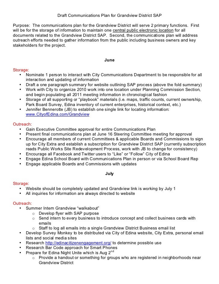 Draft communications plan for grandview district sap 6 3-11(1)