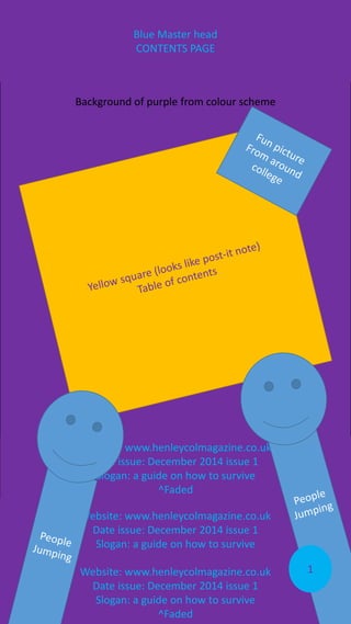 Draft contents page | PPTX