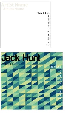 Draft covers | DOCX | Technology & Computing