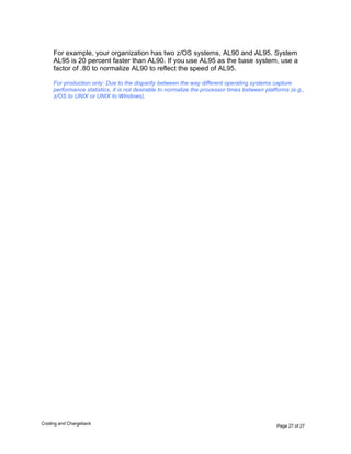 Draft Deliverable : IT Cost Recovery Process Implementation Playbook | DOC