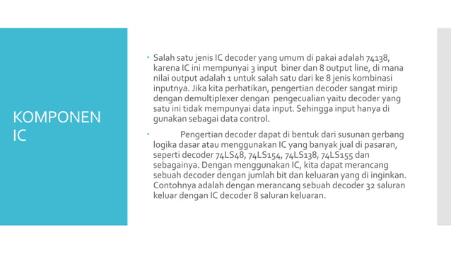Draft decoder kelompok 1 | PPTX