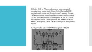 Draft decoder kelompok 1 | PPTX