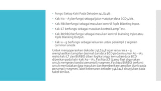 Draft decoder kelompok 1 | PPTX