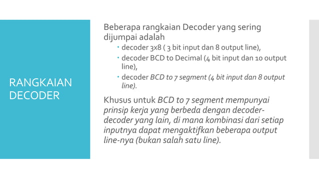 Draft decoder kelompok 1 | PPTX