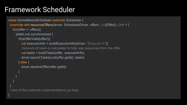 Data Processing Platforms With Smack Spark And Mesos Internals Ppt