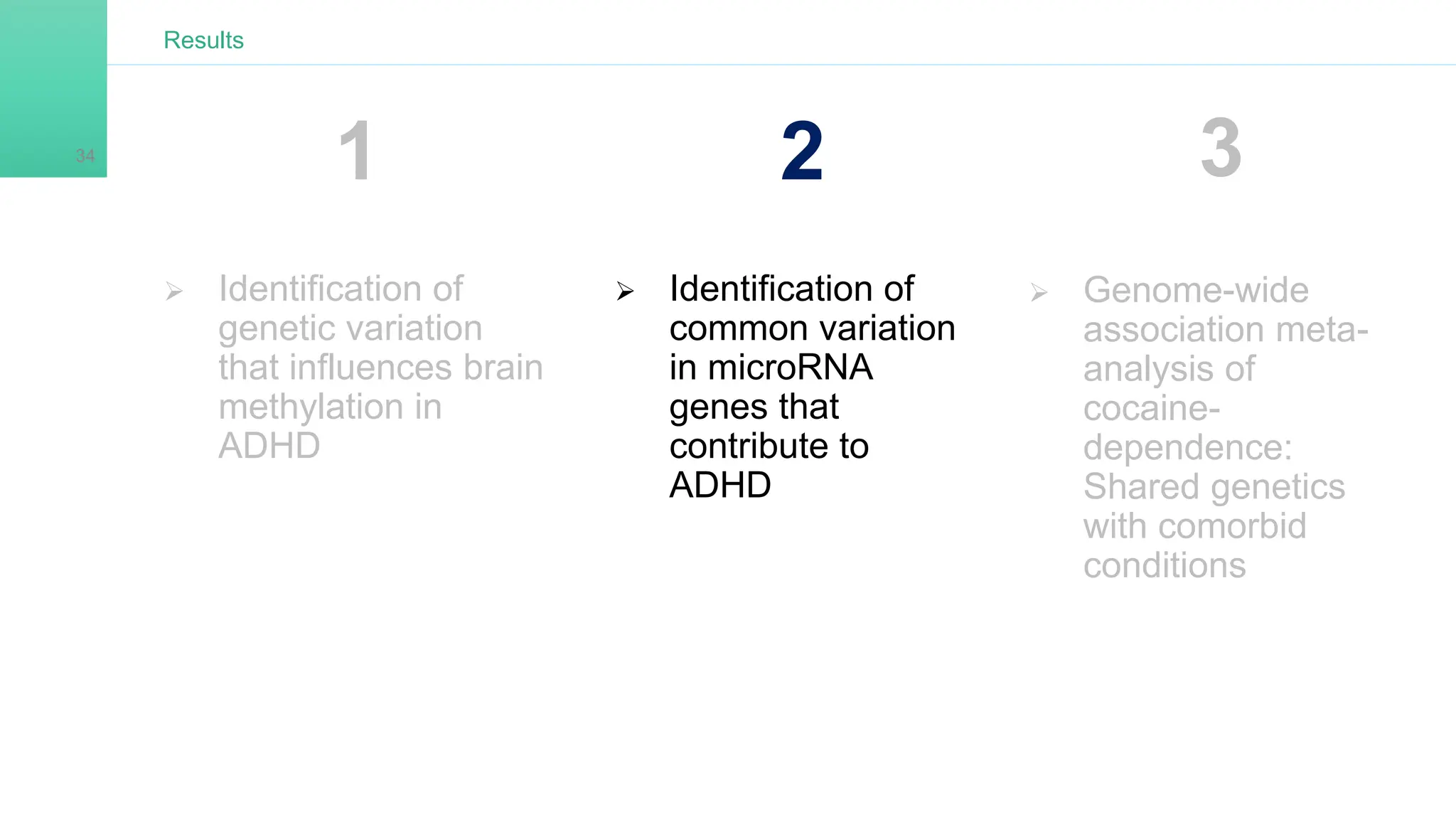 Genetics and epigenetics of ADHD and comorbid conditions | PPTX
