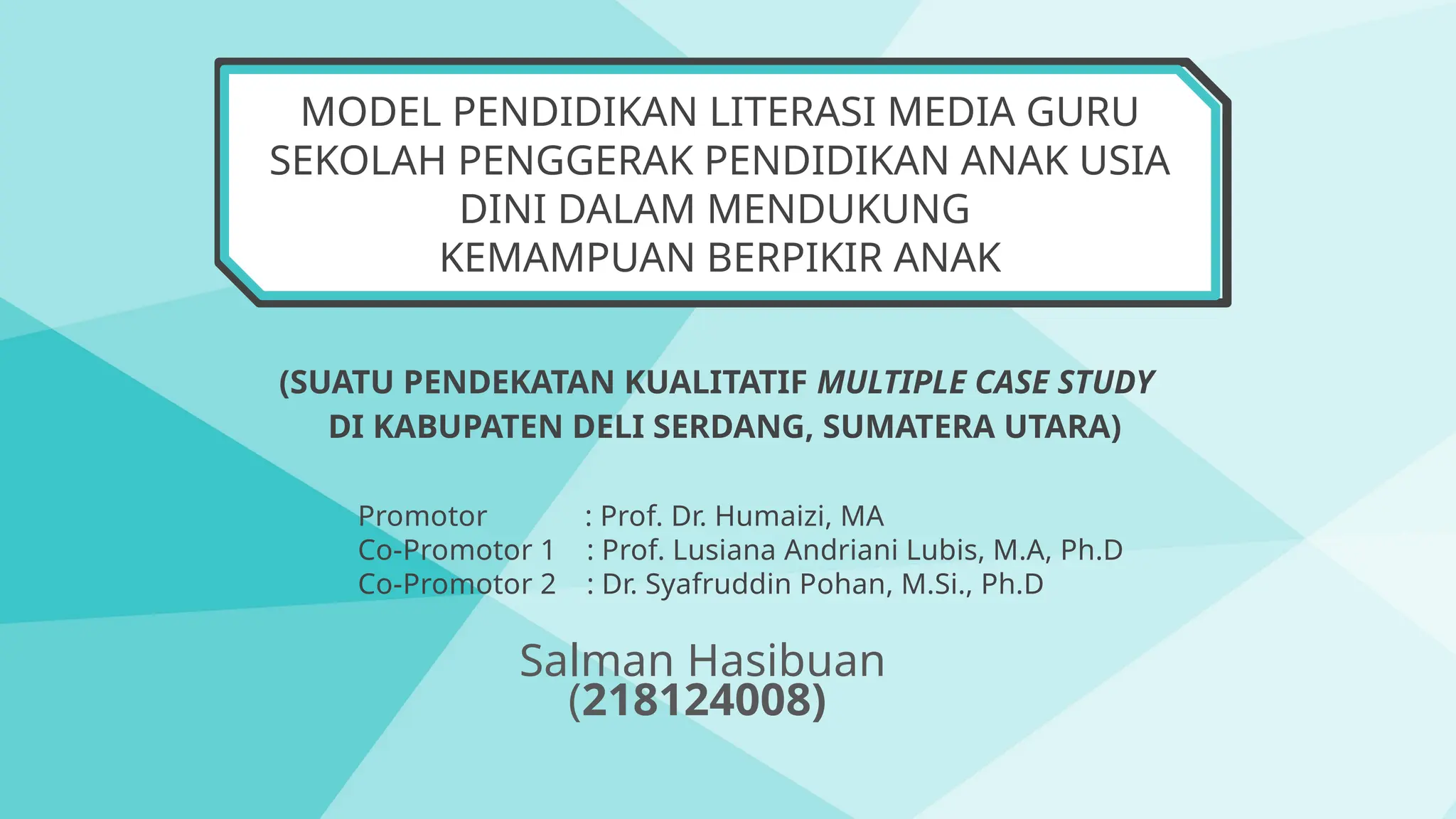 Draft Disertasi 14 -- Model Pendidikan Literasi Media Guru Sekolah ...