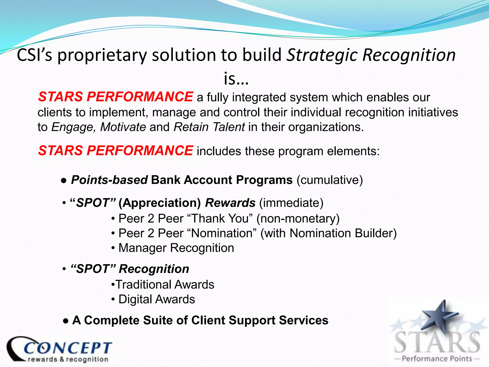 STARS Employee Rewards & Recognition Overview | PPSX