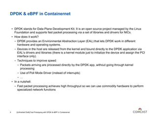 [Draft] Fast Prototyping with DPDK and eBPF in Containernet | PPT