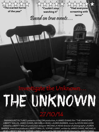 Draft film poster (detailed) | PPTX