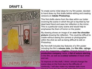 Draft film posters | PPTX