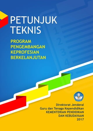 Draft final juknis sim guru pembelajar pkb. | PDF
