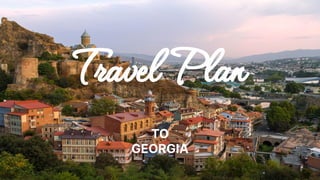Georgia Travel Itinerary Sample | PDF