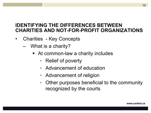 Advantages and Disadvantages of Incorporating as a Not-for-profit | PPT