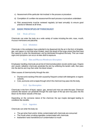 Draft Guideline on Chemical Management - docx | DOCX