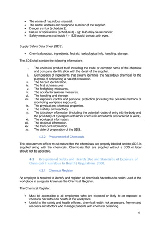 Draft Guideline on Chemical Management - docx | DOCX