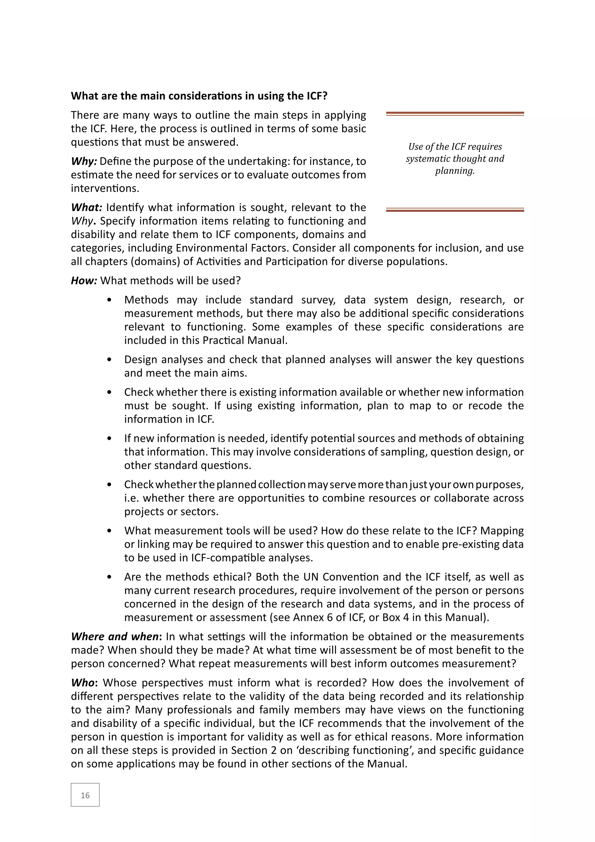 International Classification of Functioning, Disability and Health (ICF ...