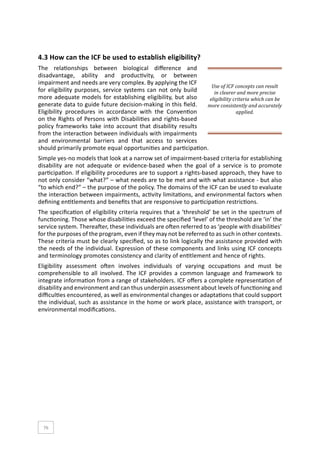 International Classification of Functioning, Disability and Health (ICF ...