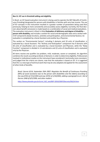 International Classification of Functioning, Disability and Health (ICF ...