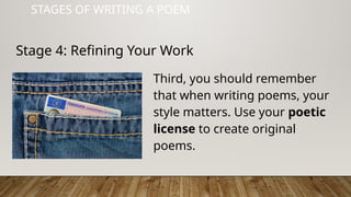 Drafting-a-Poem. Creating a poem and its parts | PPTX
