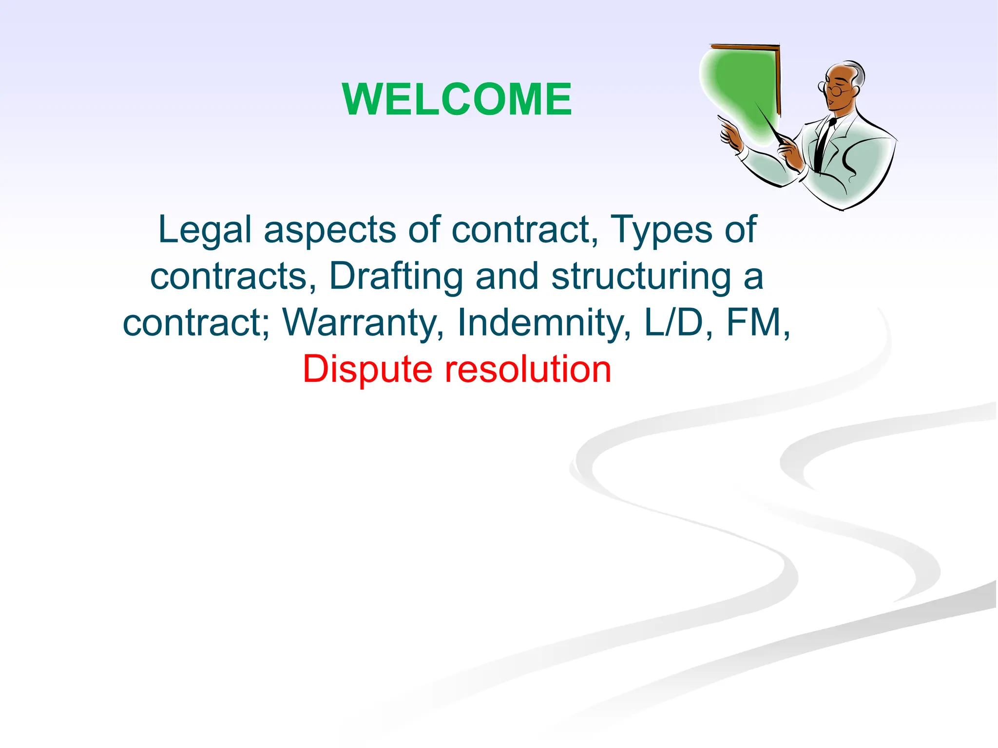 Drafting-of-Commercial-Contracts presentation | PDF