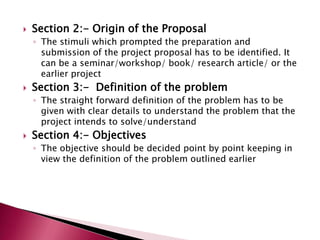 Drafting a project proposal | PPT
