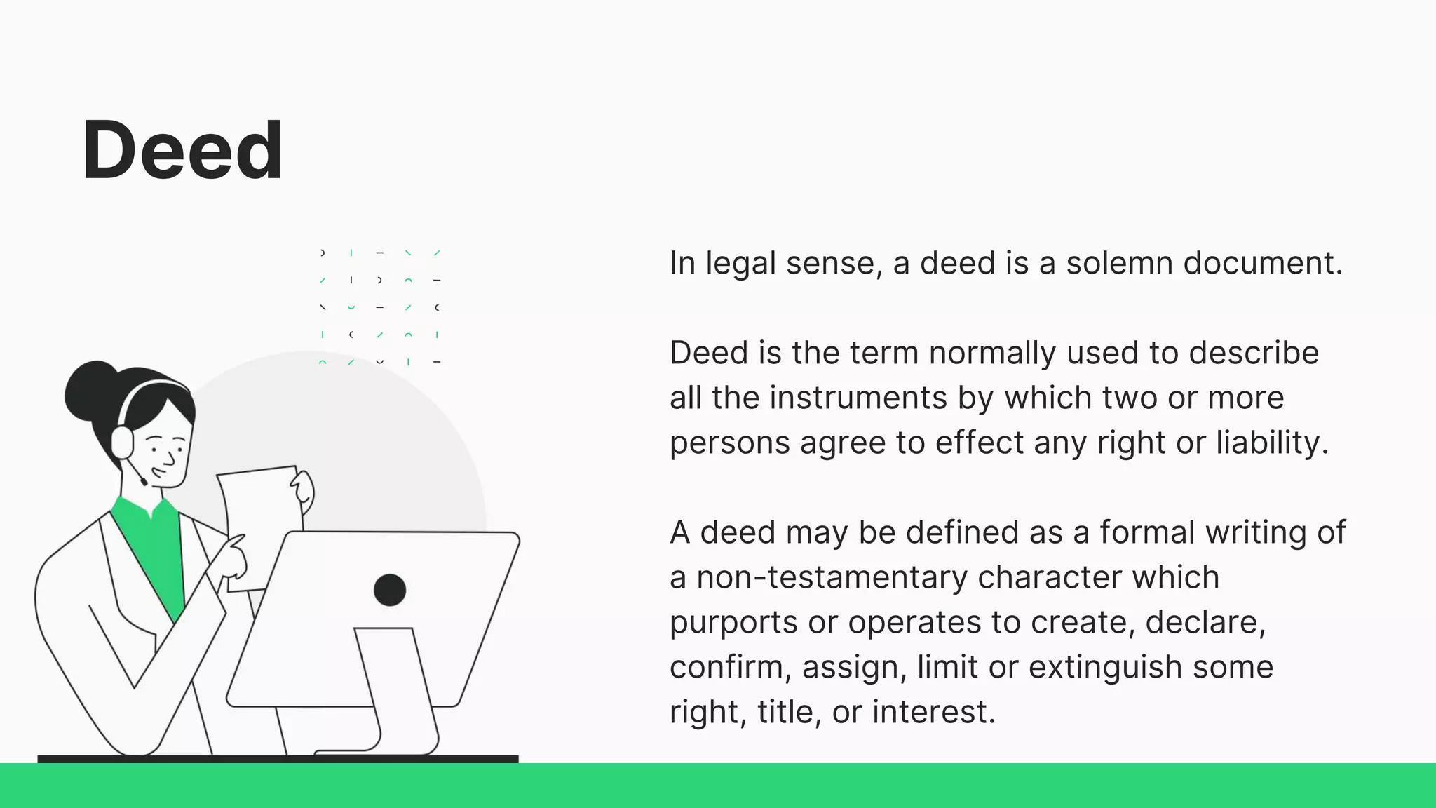 Drafting Deeds & Documents | PPT