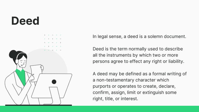 Drafting Deeds & Documents | PPT