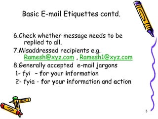 Drafting emails | PPTX