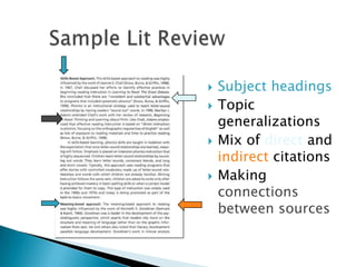 Draftinglitreviewpart12 | PPT