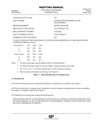 Drafting methods for gears | PDF