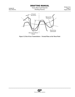 Drafting methods for gears | PDF