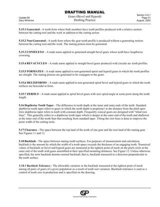 Drafting methods for gears | PDF