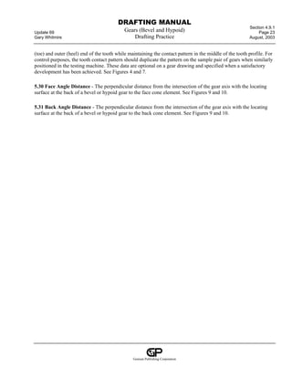 Drafting methods for gears | PDF