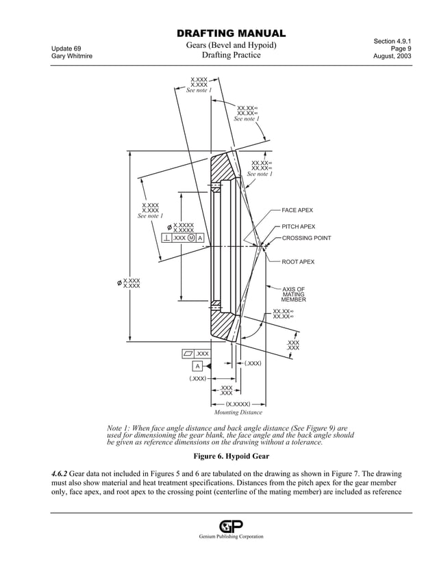 Drafting methods for gears | PDF | Physics | Science
