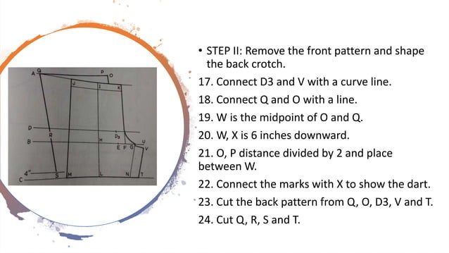Drafting of basic pattern for shorts | PPTX | Darts | Sports