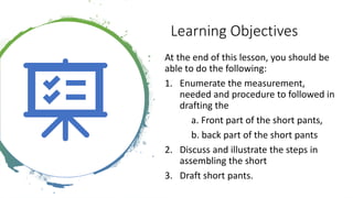 pattern draftingofbasicpatternforshorts.pptx