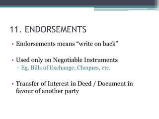 Drafting of deeds | PPTX